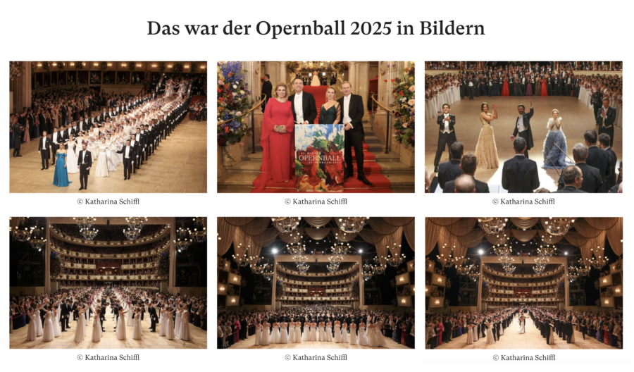 Wiener Opernball 2025 - Katharina Schiffl - Fotografie